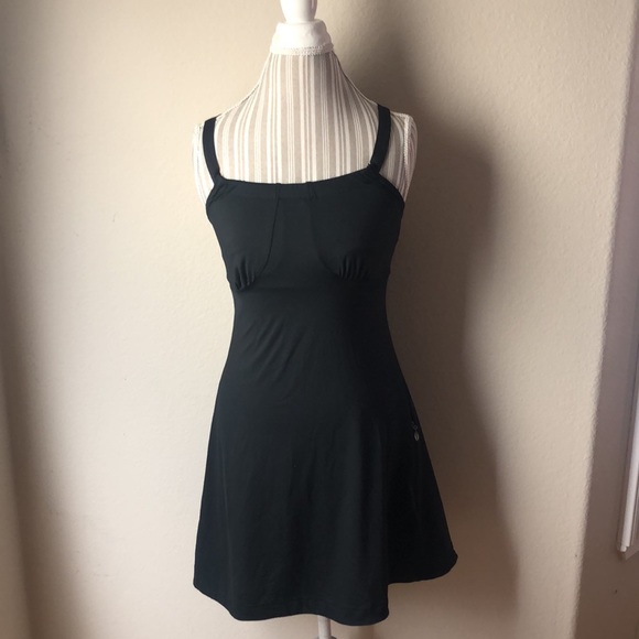 Under Armour | Dresses | Under Armour Black Bralined Strappy Dress ...